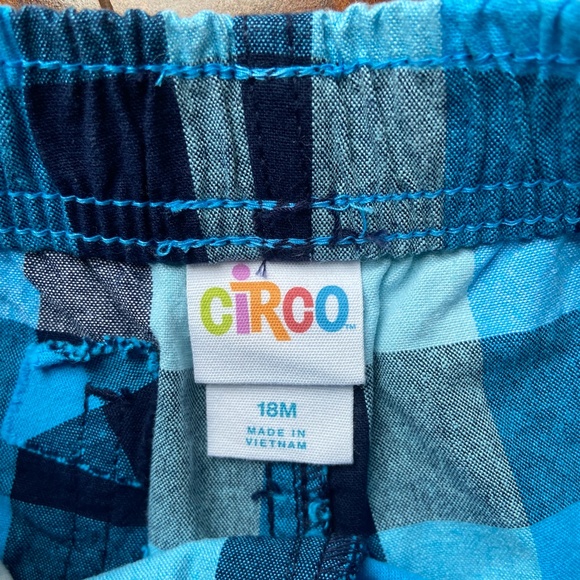 Circo | Bottoms | Circo Blue Plaid Drawstring Classic Shorts 8m | Poshmark